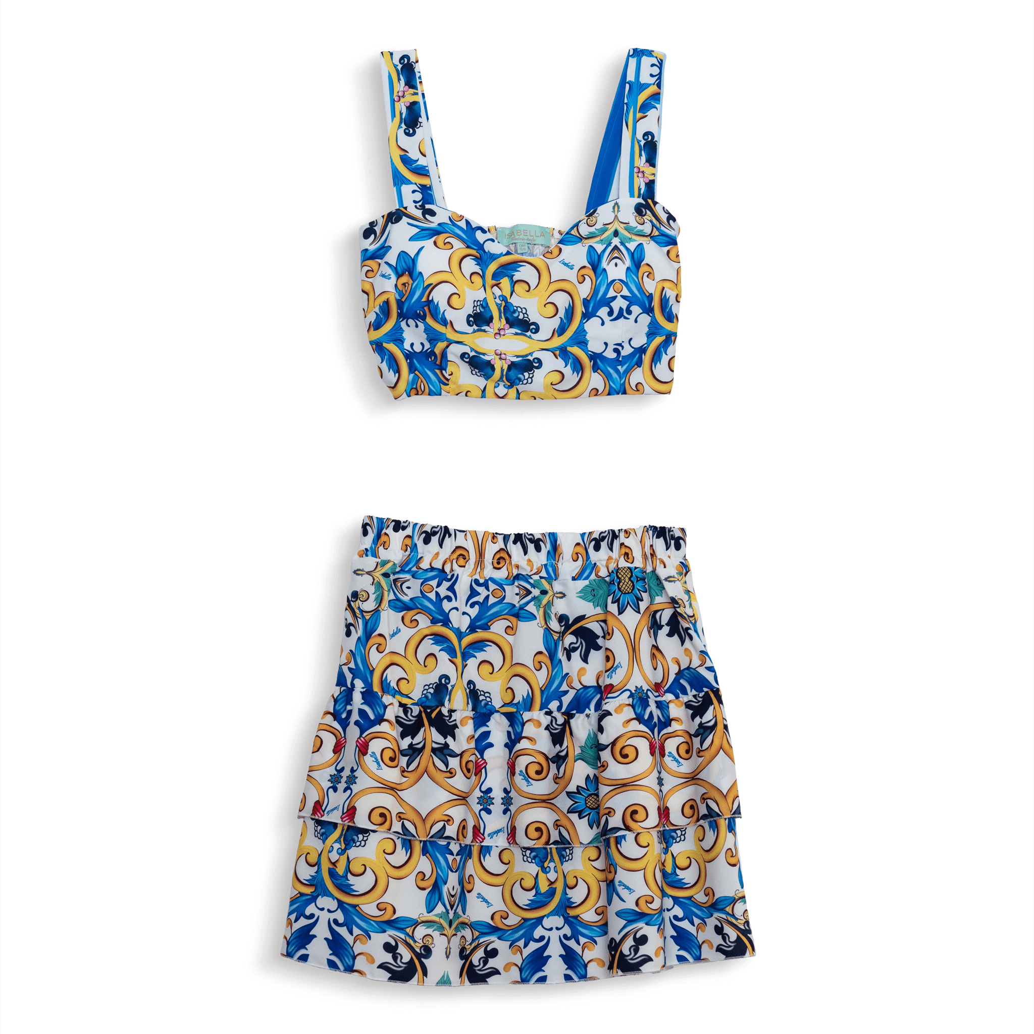 Amalfi - short co-ord set - Isabella the Brand | Resort & Swimwear